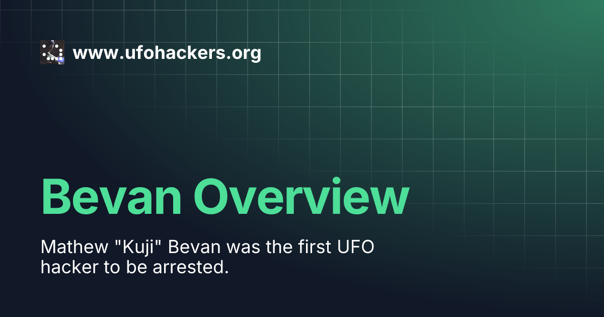 Bevan Overview | www.ufohackers.org
